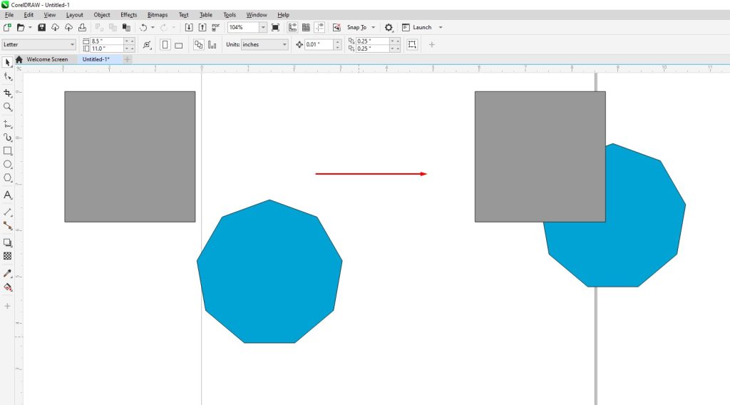 How To Trim Objects In Coreldraw Void Graphics 9826