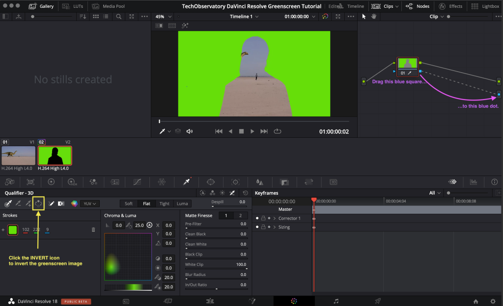 How to Remove Green Screen in DaVinci Resolve – Void Graphics